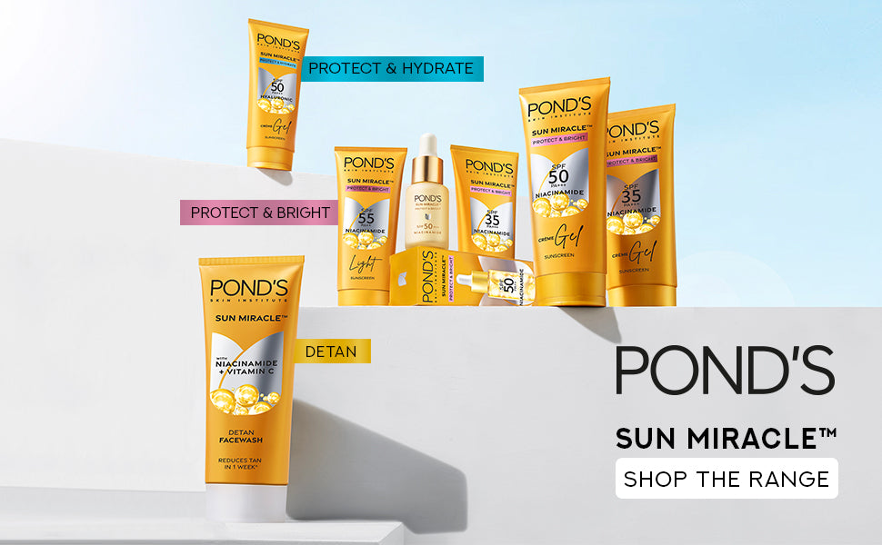 Buy Pond's Sun Miracle SPF 50 PA+++ Crème Gel Sunscreen – Pond's India